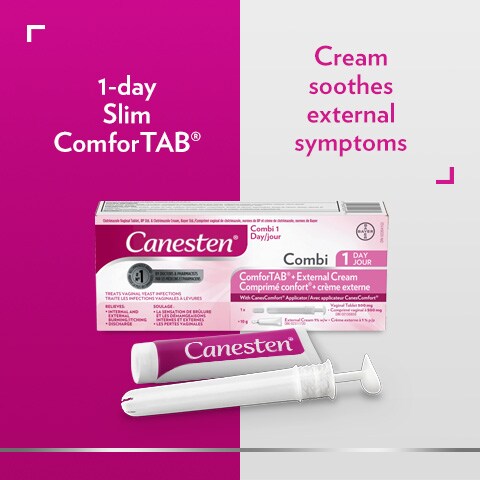 Canesten Combi 1 Day VYI Tablet + Cream | Canada